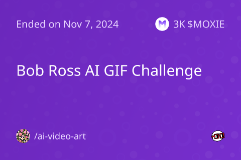 Bob Ross AI GIF Challenge on Rounds.wtf