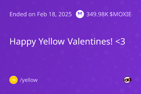 Happy Yellow Valentines!