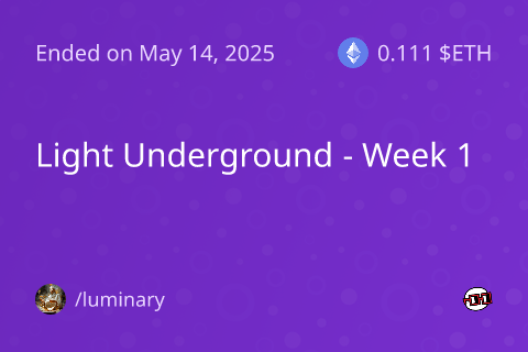 Light Underground - Week 1 on Rounds.wtf