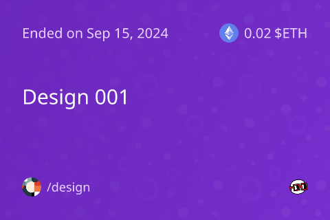 Design 001 on Rounds.wtf