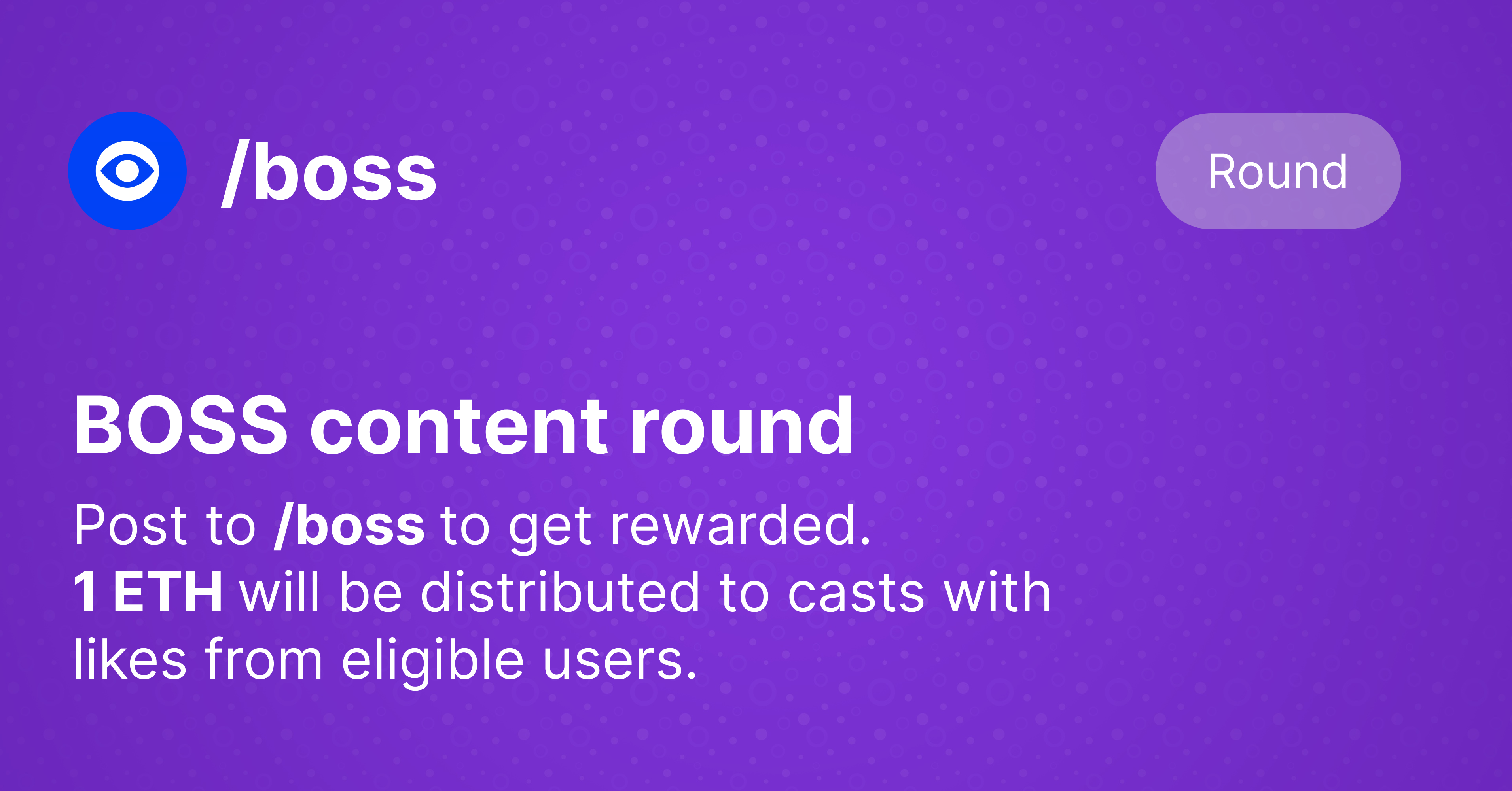 BOSS content round on Rounds.wtf